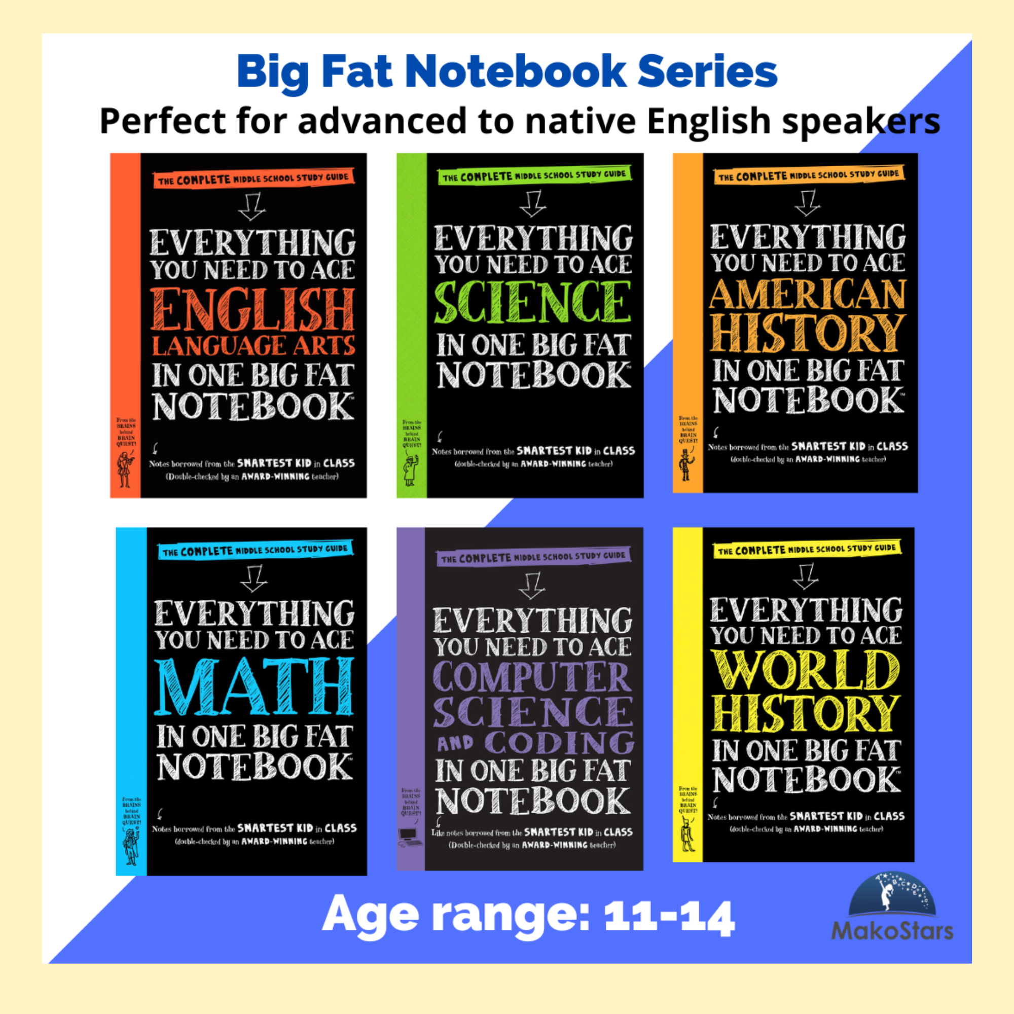 Big Fat Notebook Series – MakoStars Online Store
